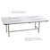 Seachrome White Bariatric Transfer Bench Seat with Legs | Wayfair
